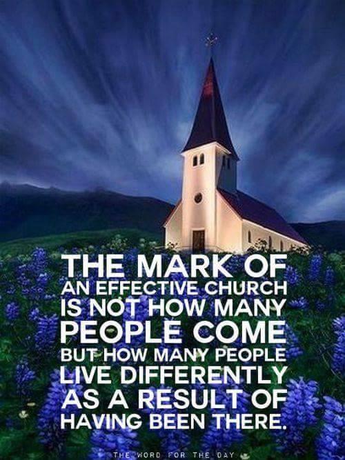 The Mark of an Effective Church « Cornerstone Calvary Fellowship